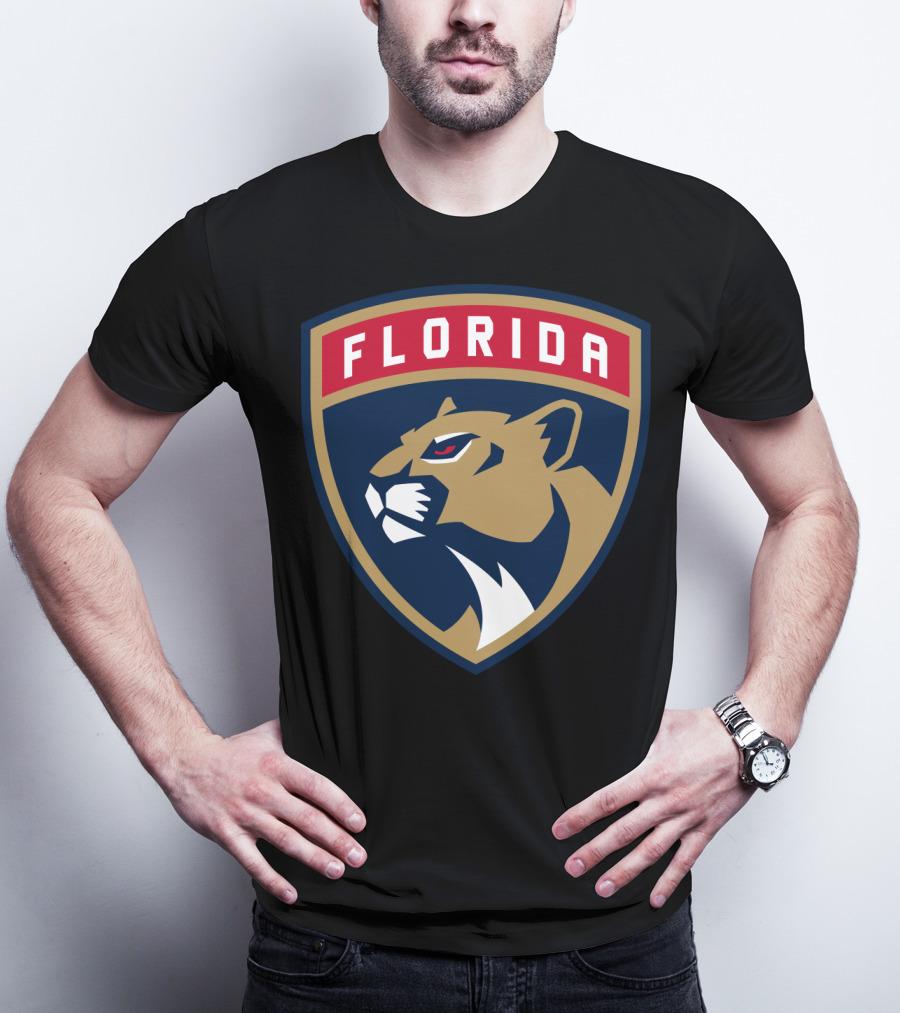Florida Panthers Logo Bold Head T-Shirt