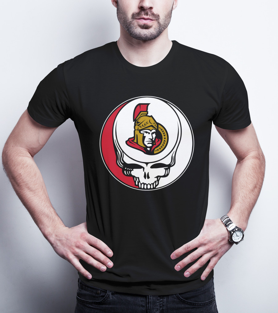 Ottawa Senators Skull T-Shirt