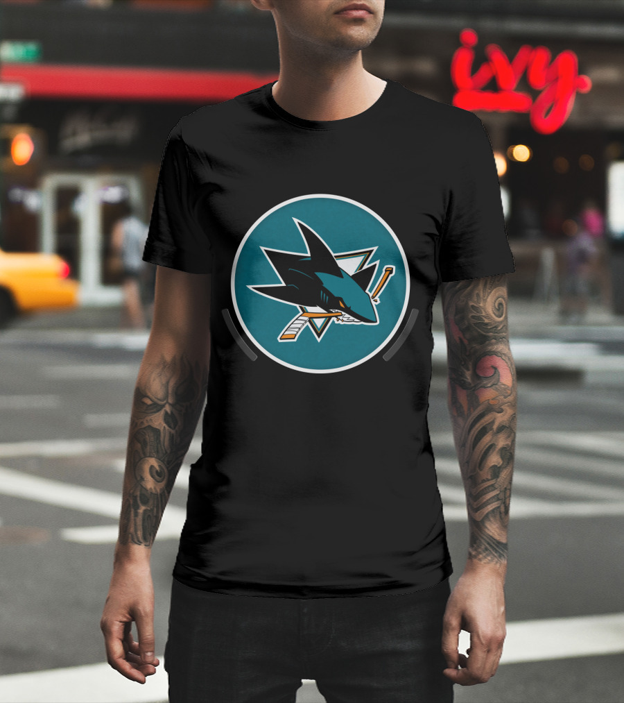 San Jose Sharks Power Decal T-Shirt