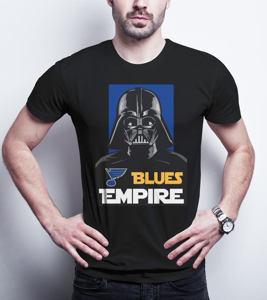 Blues Empire St Louis Darth Vader NHL T-Shirt