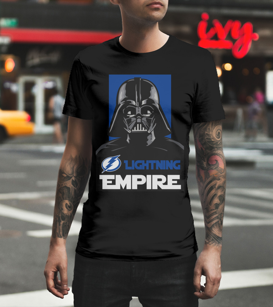 Tampa Bay Lightning Empire Darth Vader NHL T-Shirt