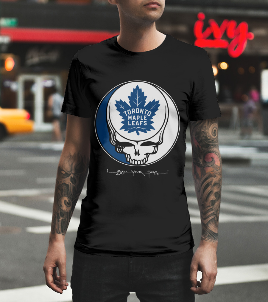 Grateful Dead Steal Your Face Toronto Maple Leafs T-Shirt