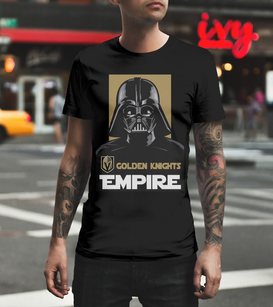 Golden Knights Empire Darth Vader NHL Vegas T-Shirt