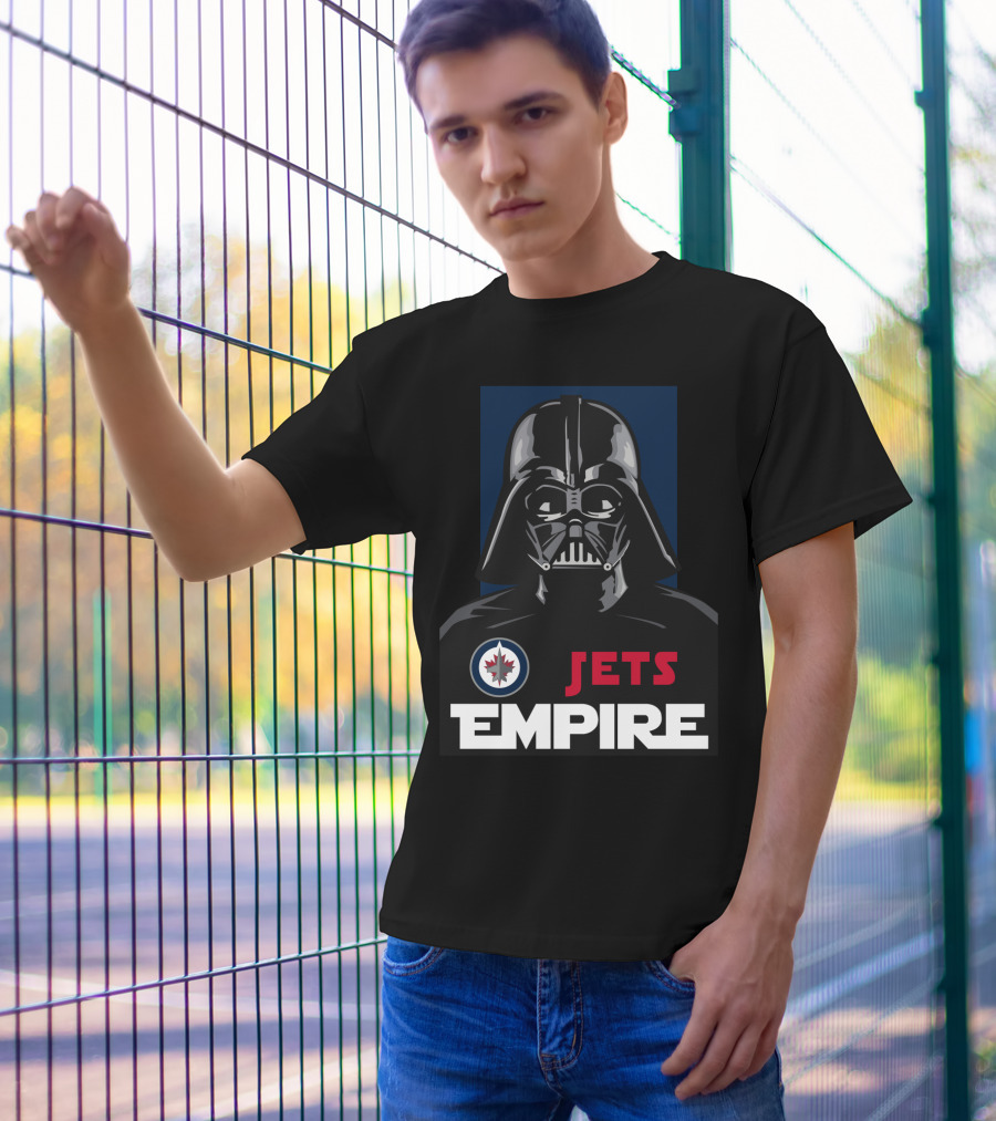 Winnipeg Jets Empire Darth Vader NHL T-Shirt