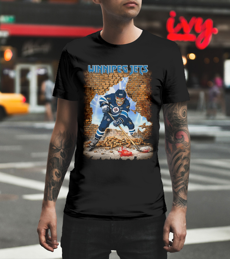 Winnipeg Jets Boisterous Hockey Breakout T-Shirt