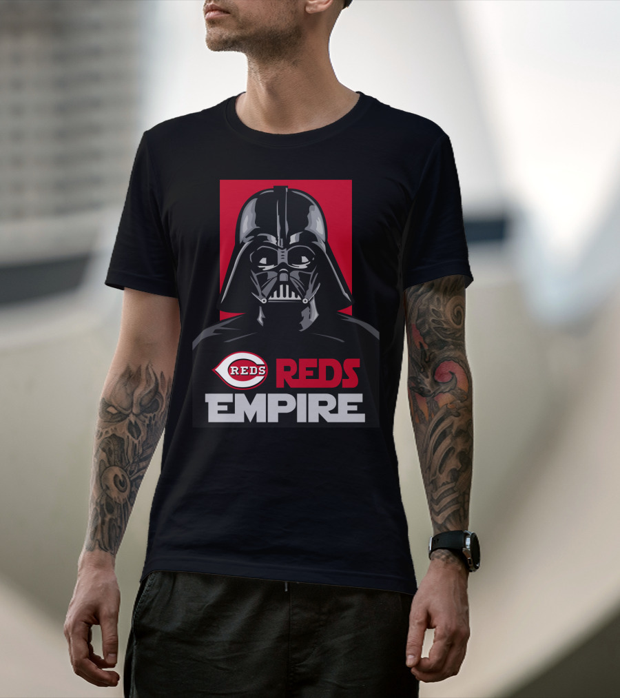 Cincinnati Reds Empire Reds Darth Vader T-Shirt