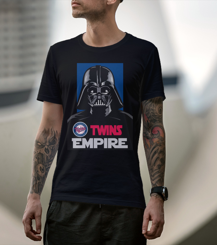Minnesota Twins Baseball Club Twins Empire Darth Vader T-Shirt