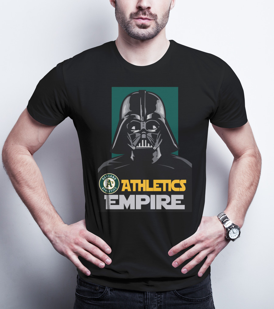 Oakland Athletics A's Athletics Empire Darth Vader T-Shirt