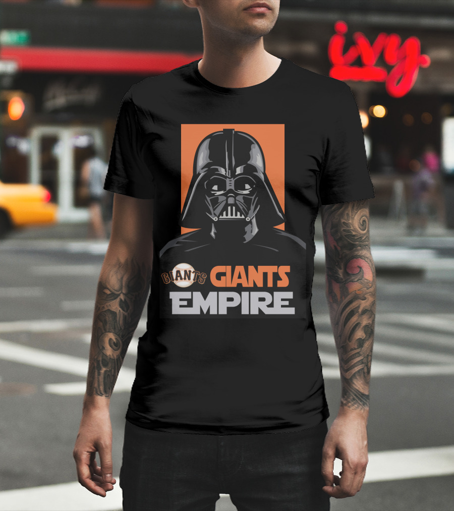 San Francisco Giants Empire Darth Vader Baseball Giants Empire T-Shirt