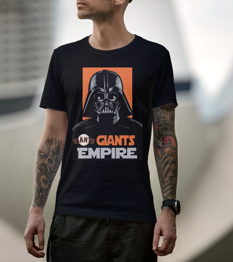 San Francisco Giants Empire Darth Vader Baseball Giants Empire T-Shirt