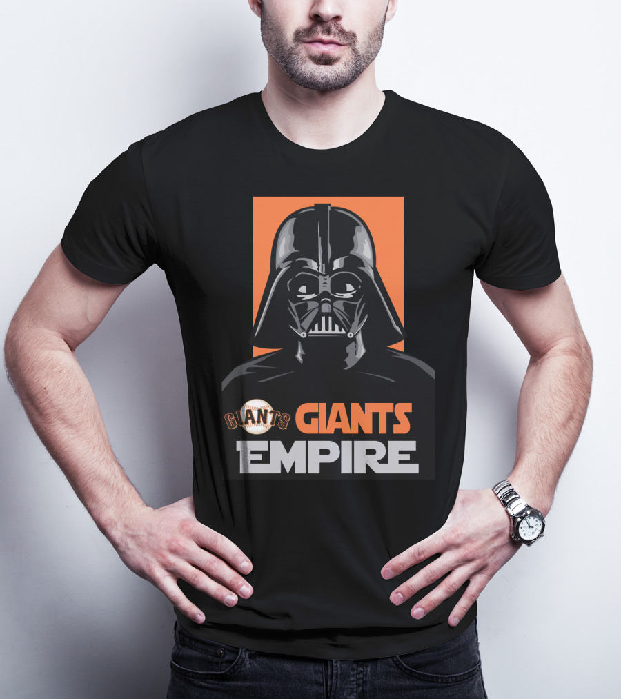San Francisco Giants Empire Darth Vader Baseball Giants Empire T-Shirt