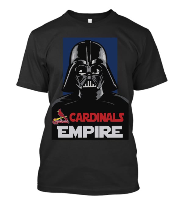 Cardinals Empire Darth Vader St. Louis Cardinals T-Shirt