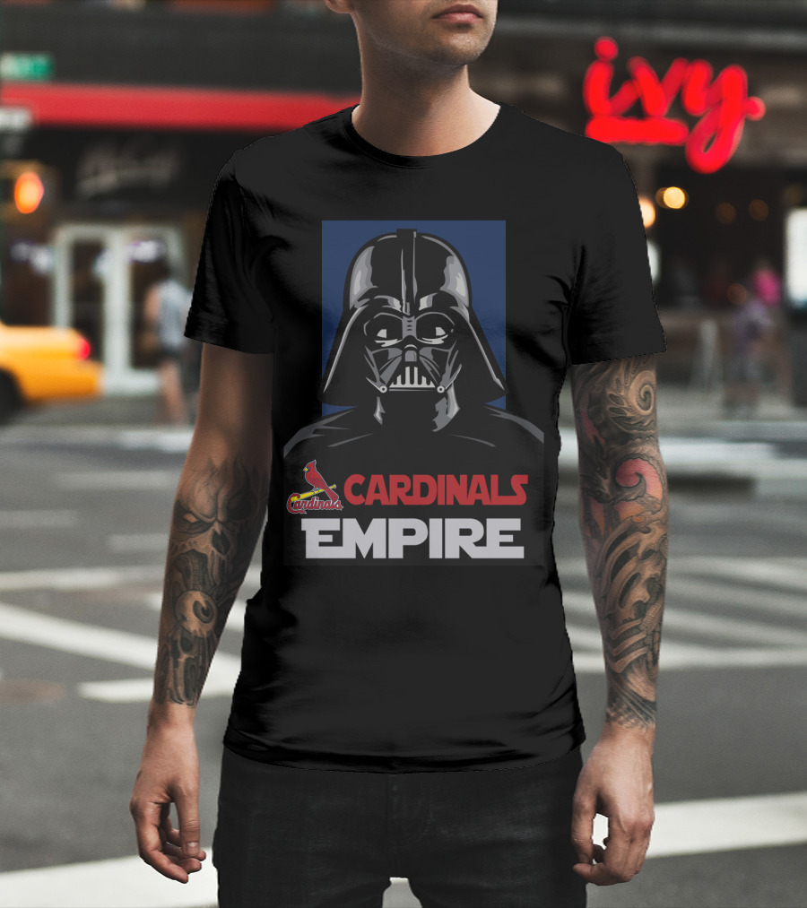 Cardinals Empire Darth Vader St. Louis Cardinals T-Shirt