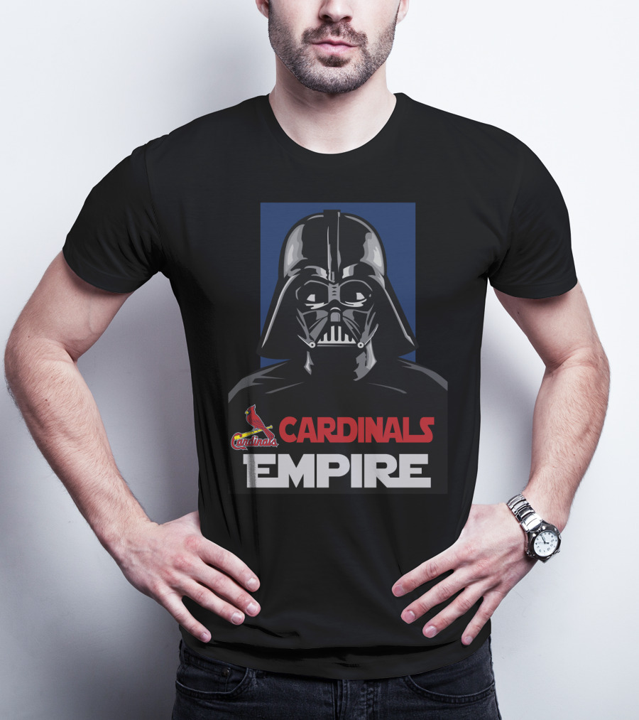 Cardinals Empire Darth Vader St. Louis Cardinals T-Shirt
