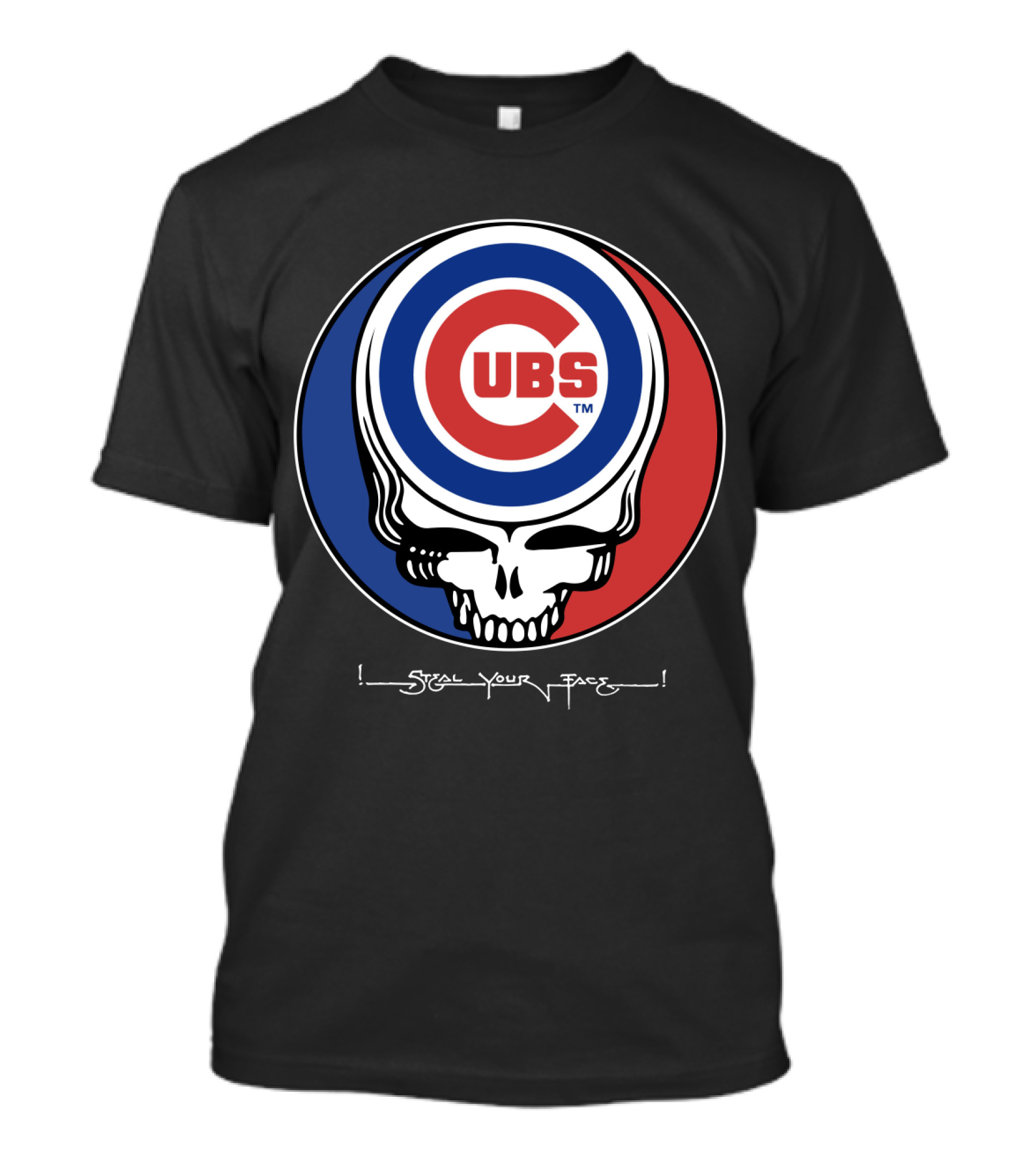 GRATEFUL DEAD Chicago Cubs Steal Your Face T-Shirt