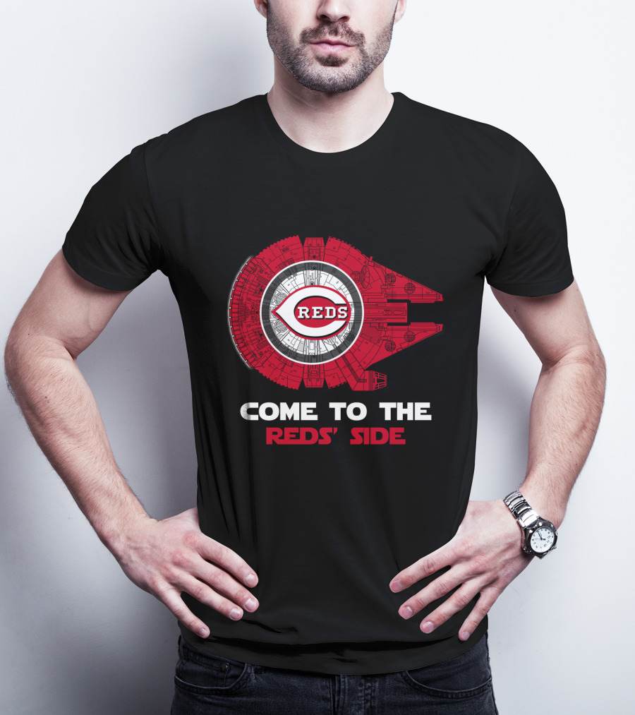 Come To The Reds' Side Millennium Falcon Crossover T-Shirt