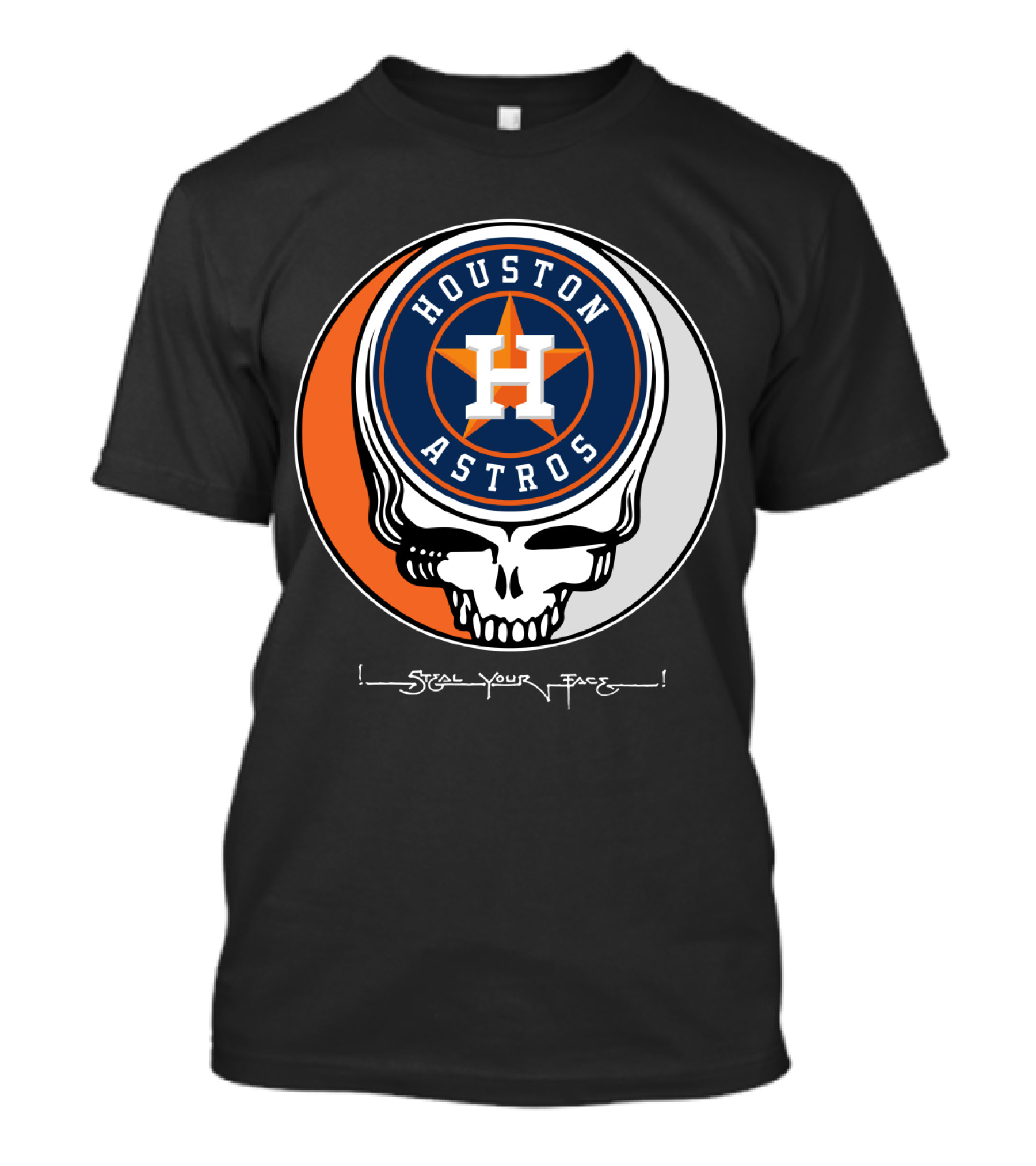 Houston Astros Grateful Dead Steal Your Face T-Shirt