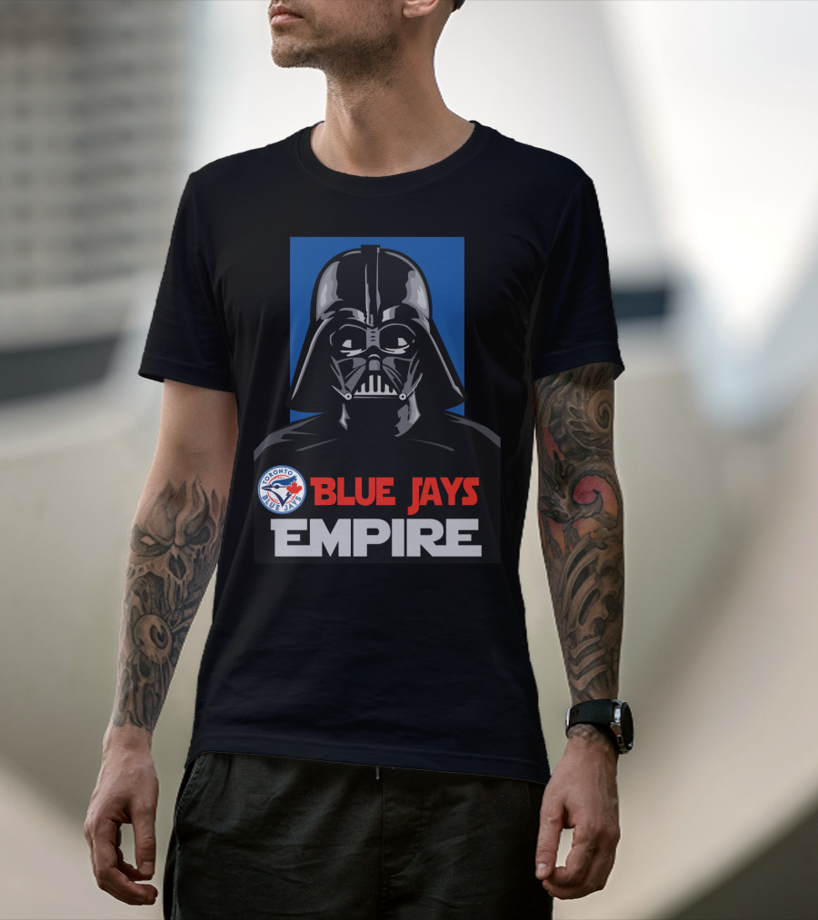 Toronto Blue Jays Darth Vader Blue Jays Empire T-Shirt