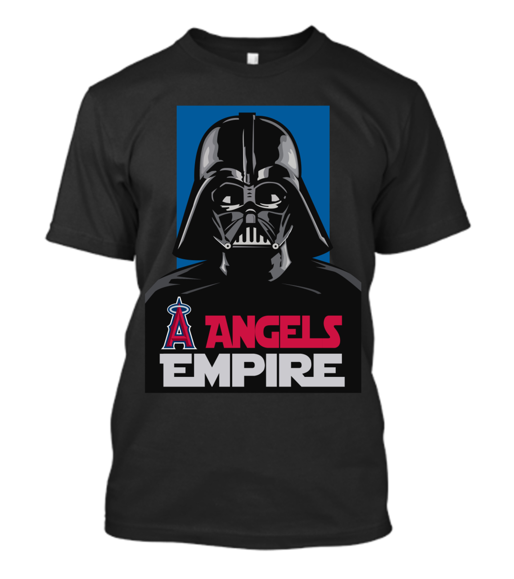 Los Angeles Angels Empire Darth Vader T-Shirt