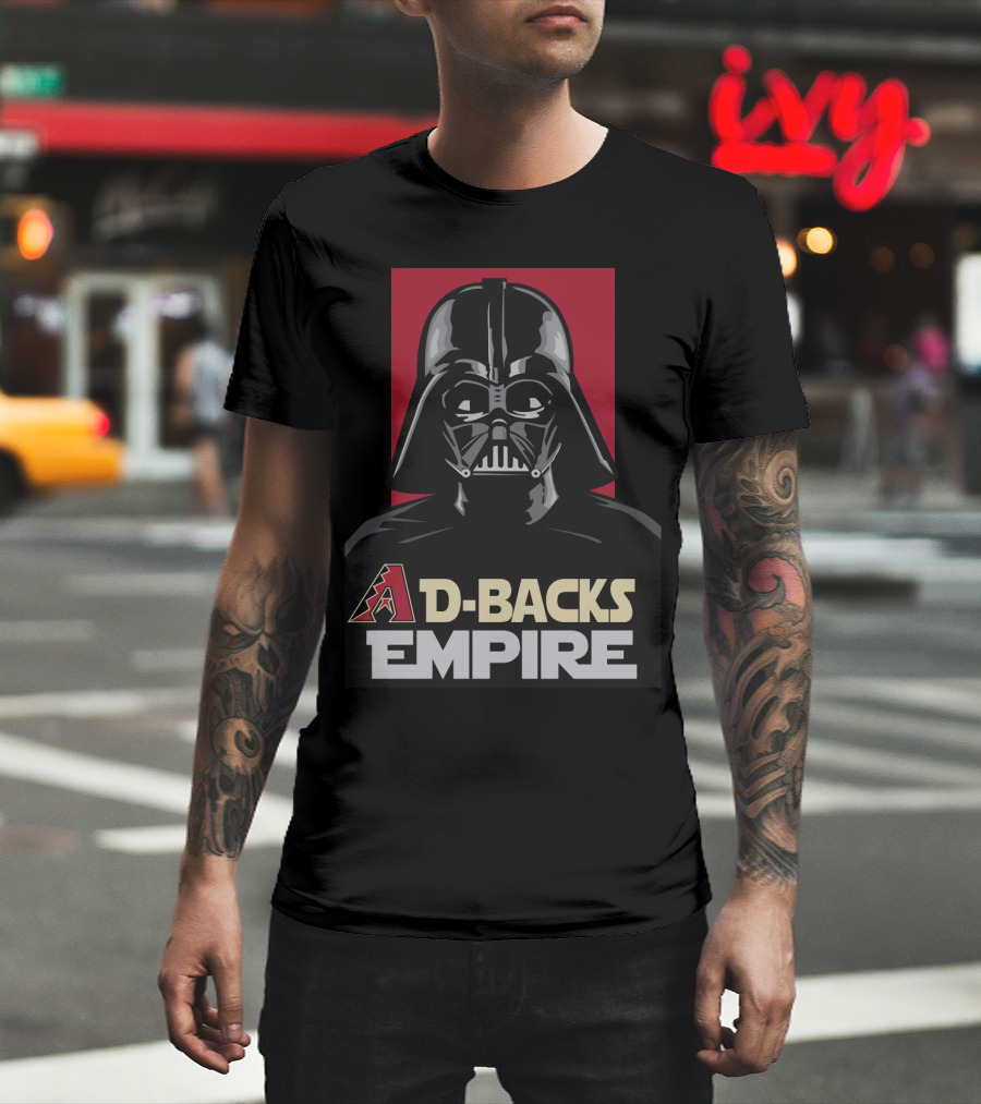 Arizona Diamondbacks D-Backs Empire Darth Vader T-Shirt