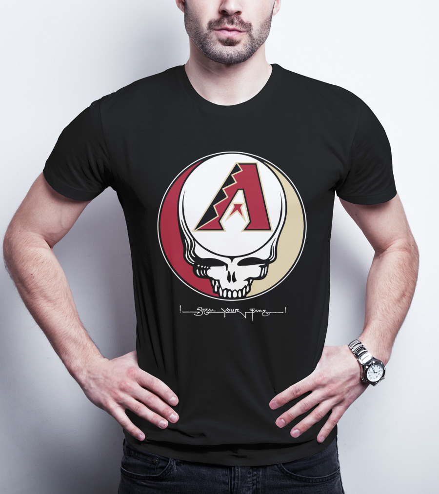 GRATEFUL DEAD Steal Your Face Arizona Diamondbacks T-Shirt