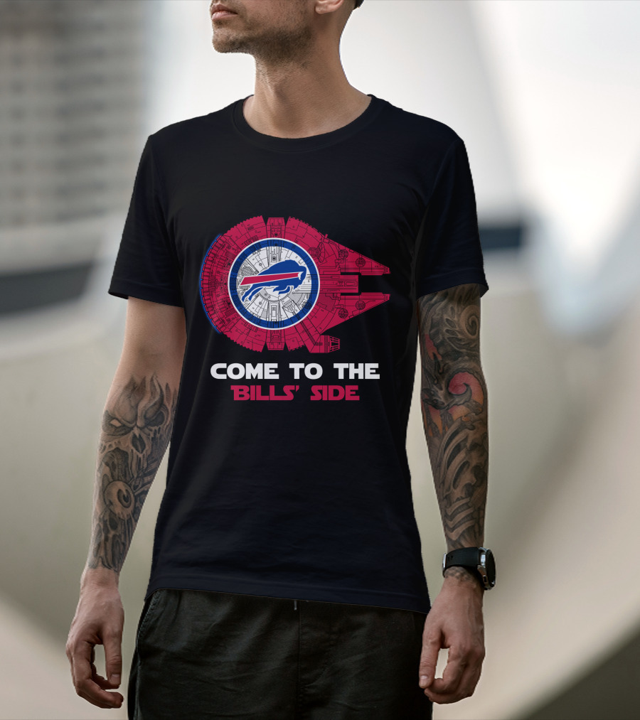 Buffalo Bills Millennium Falcon Come To The Bills' Side T-Shirt