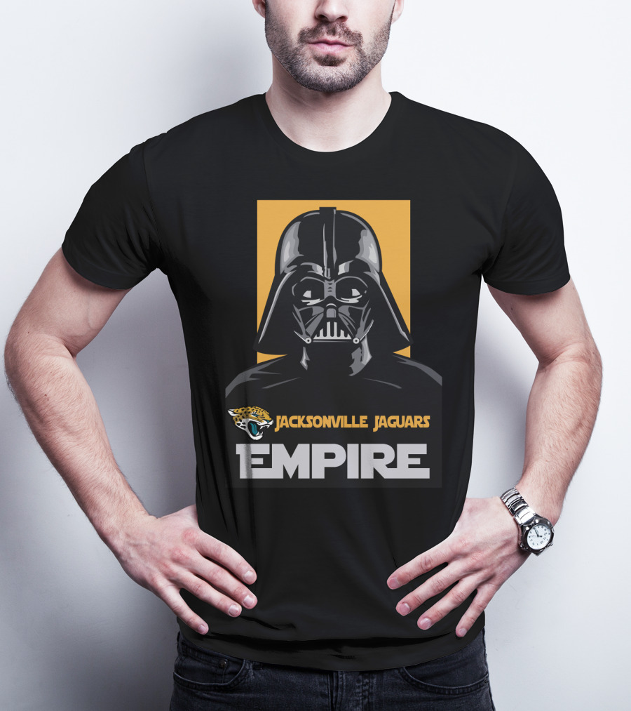 Jacksonville Jaguars Empire Darth Vader Fan T-Shirt