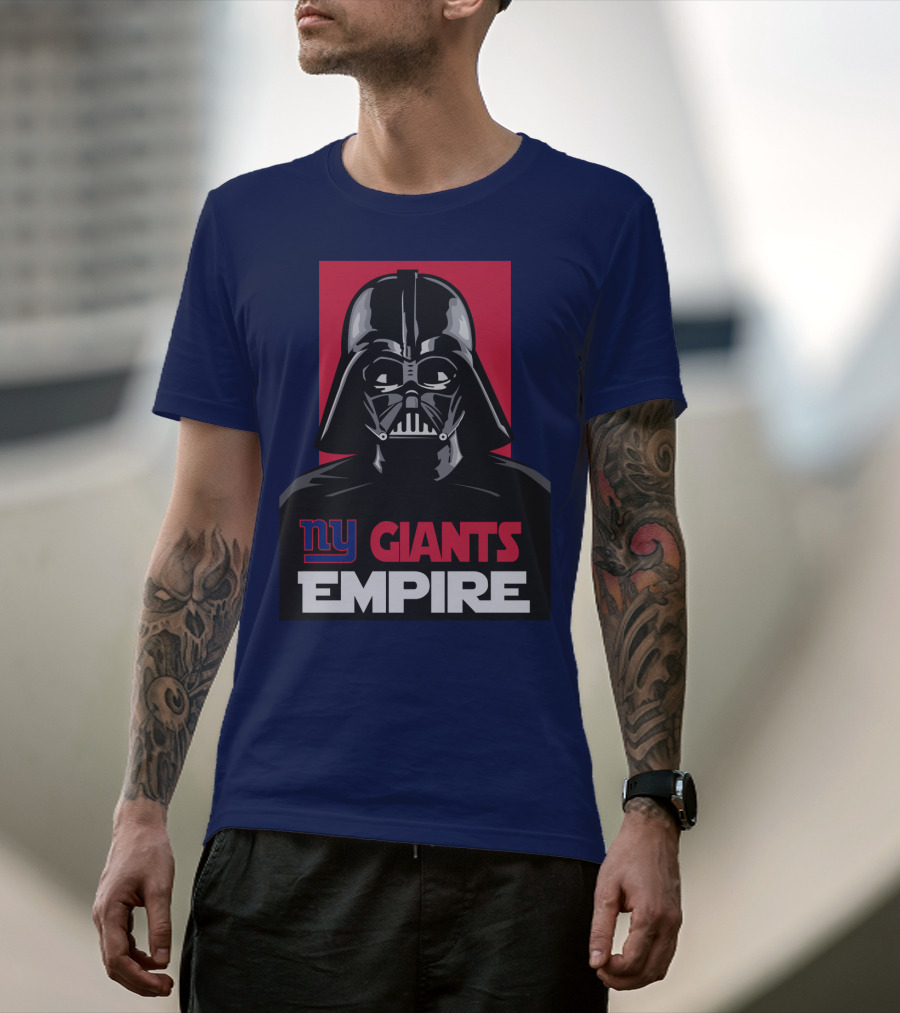 Ny Giants Empire Darth Vader T-Shirt