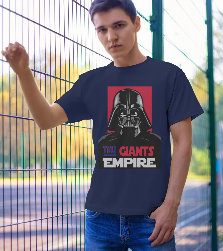 Ny Giants Empire Darth Vader T-Shirt