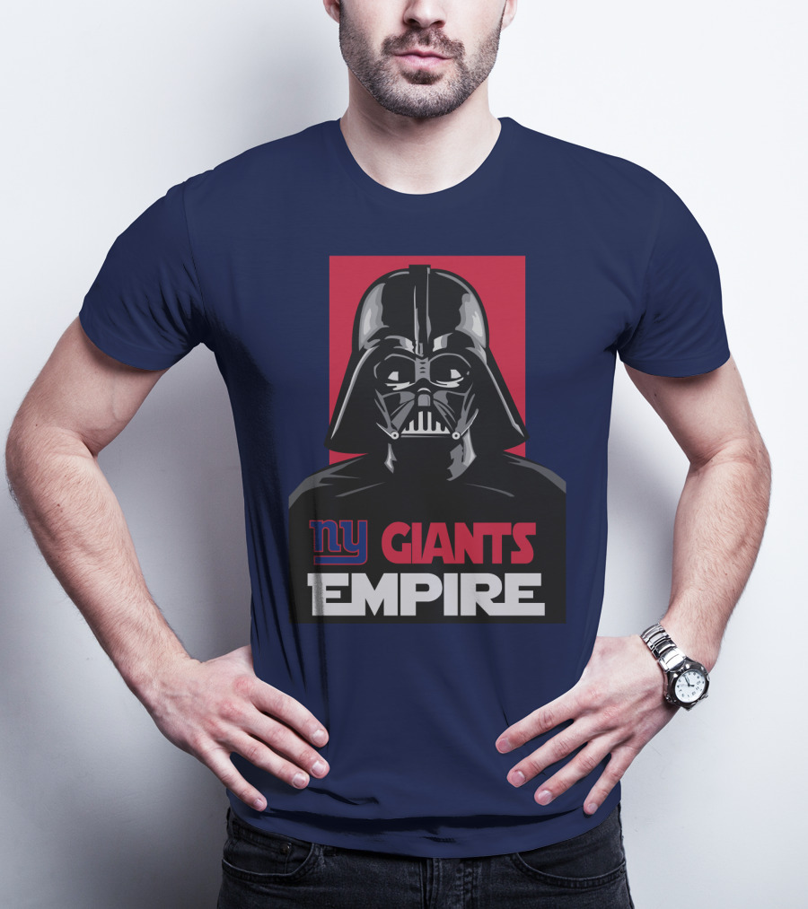 Ny Giants Empire Darth Vader T-Shirt