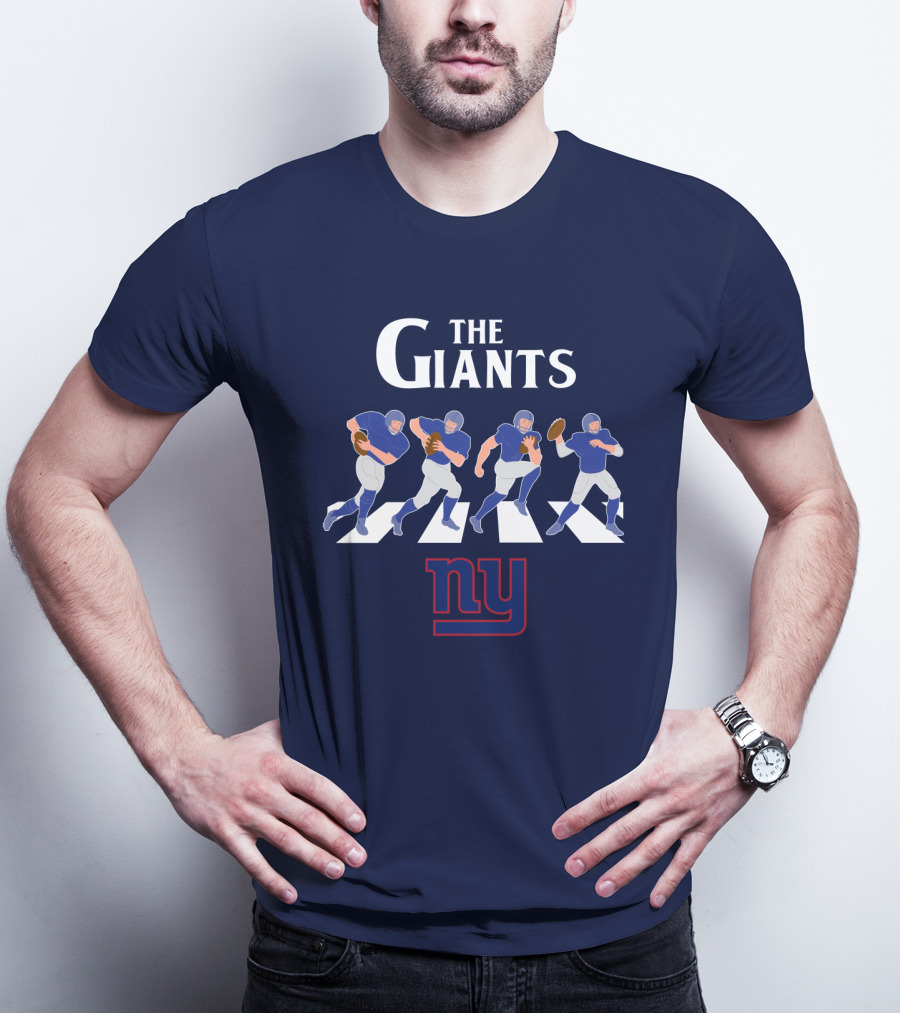 The Giants Ny Football Players Abbey Road T-Shirt