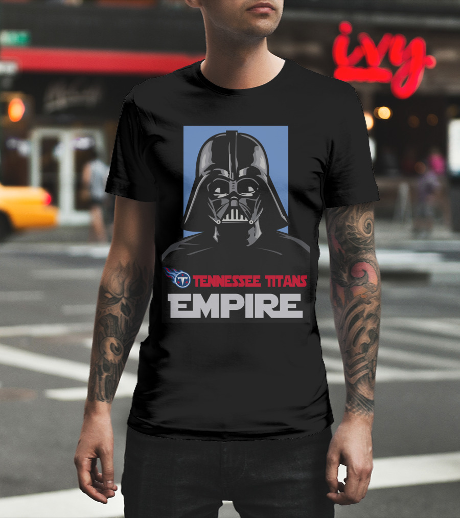 Tennessee Titans Empire Darth Vader T-Shirt