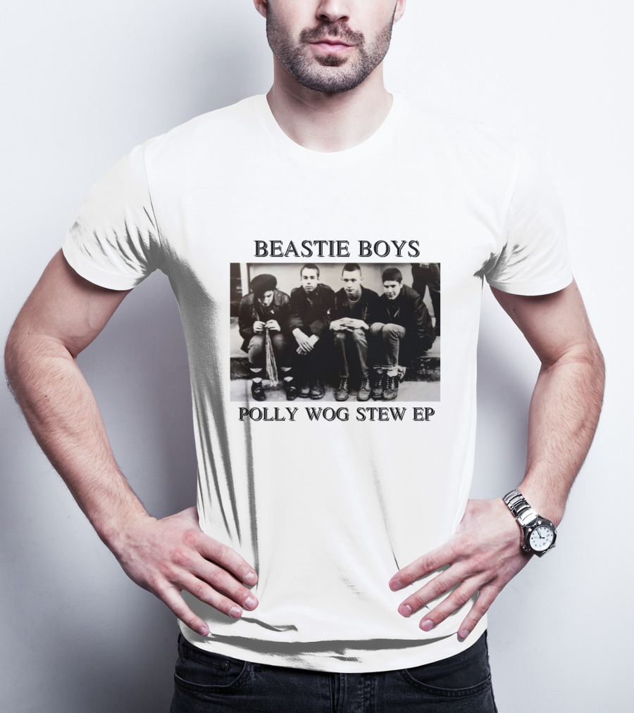 Beastie Boys Polly Wog Stew EP Group Photo T-Shirt