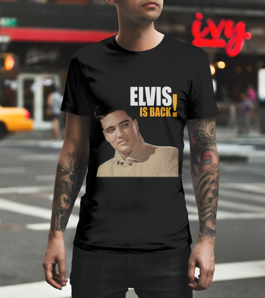 EVPL 01 ELVIS IS BACK T-Shirt