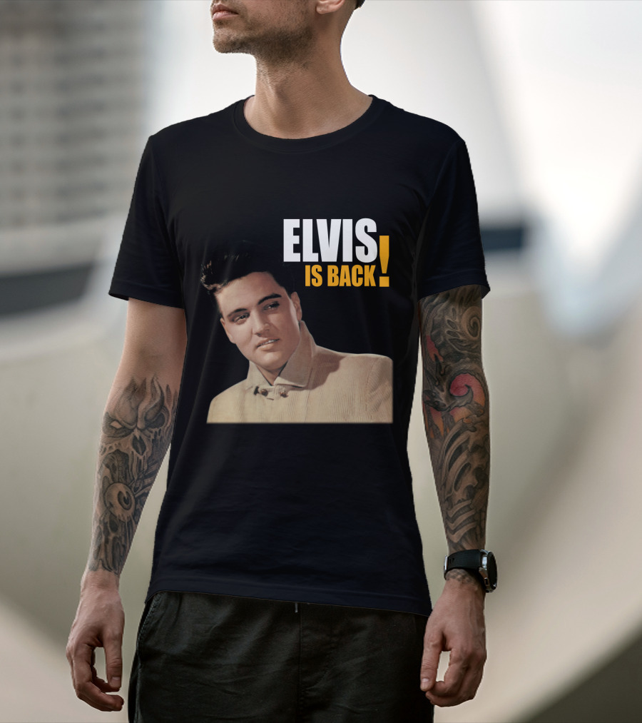 EVPL 01 ELVIS IS BACK T-Shirt