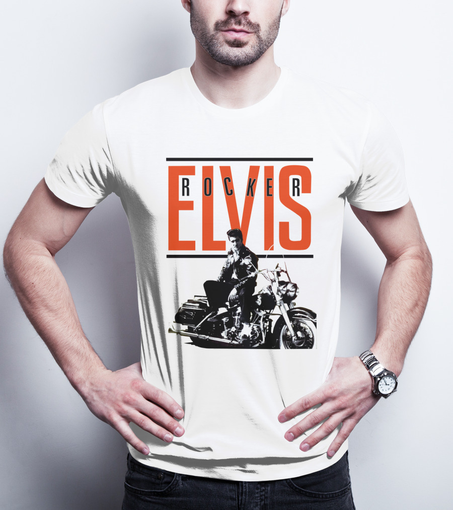 ELVIS Rocker Motorcycle T-Shirt