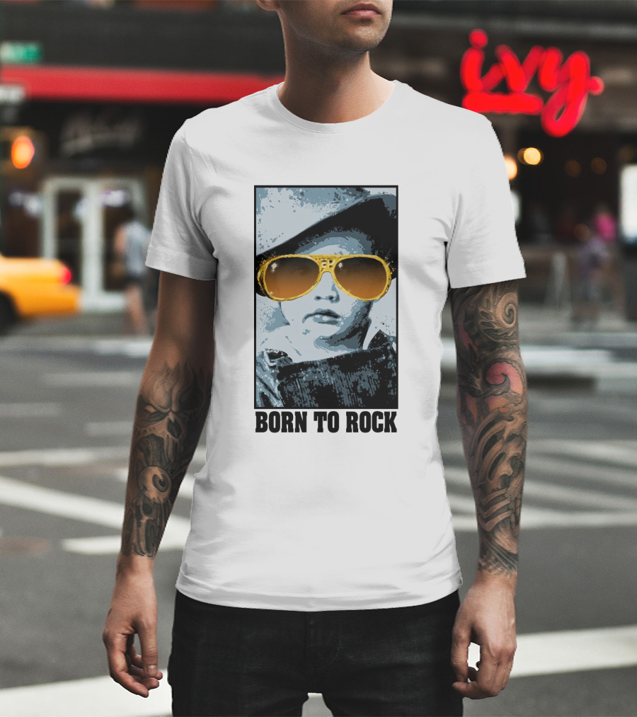 EVPL 13 Born To Rock Sunglasses T-Shirt