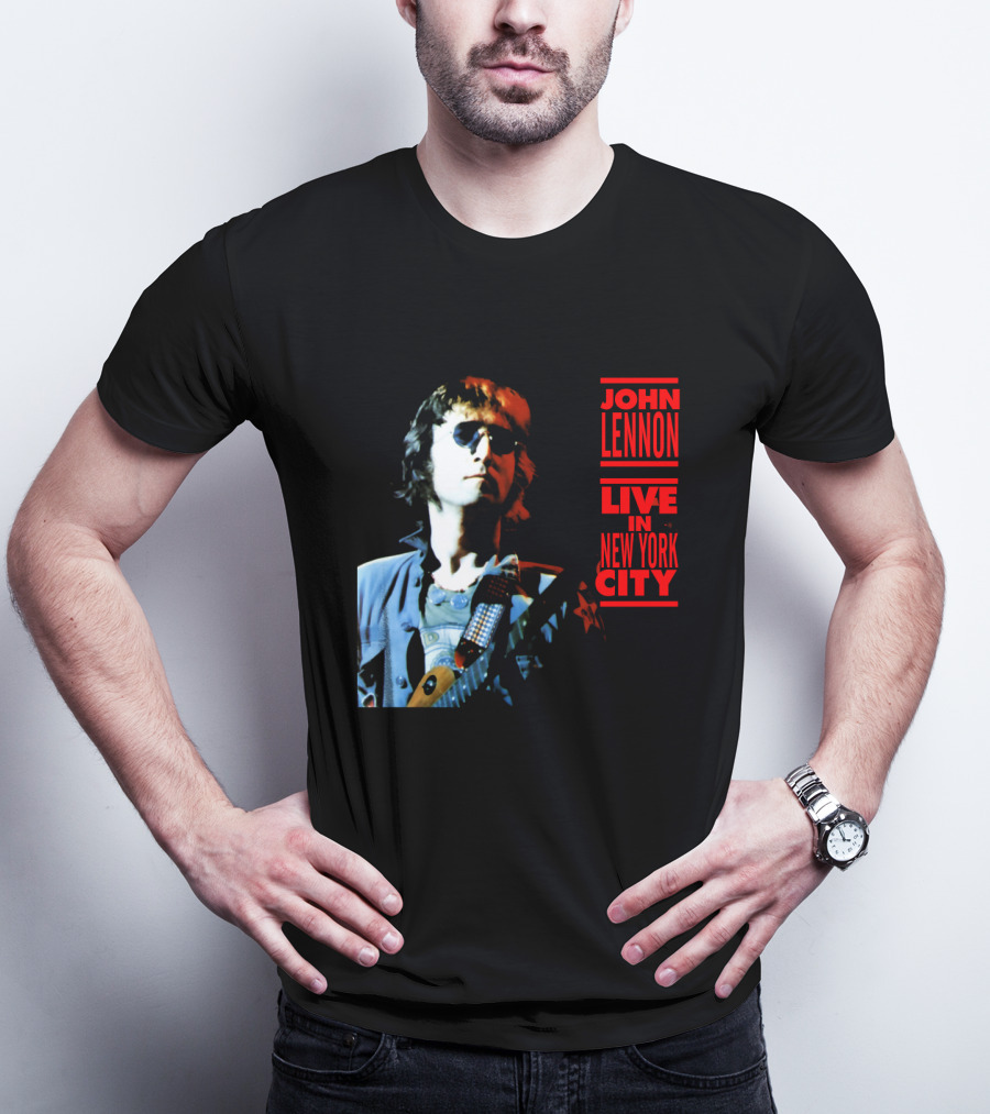 John Lennon Live In New York City T-Shirt