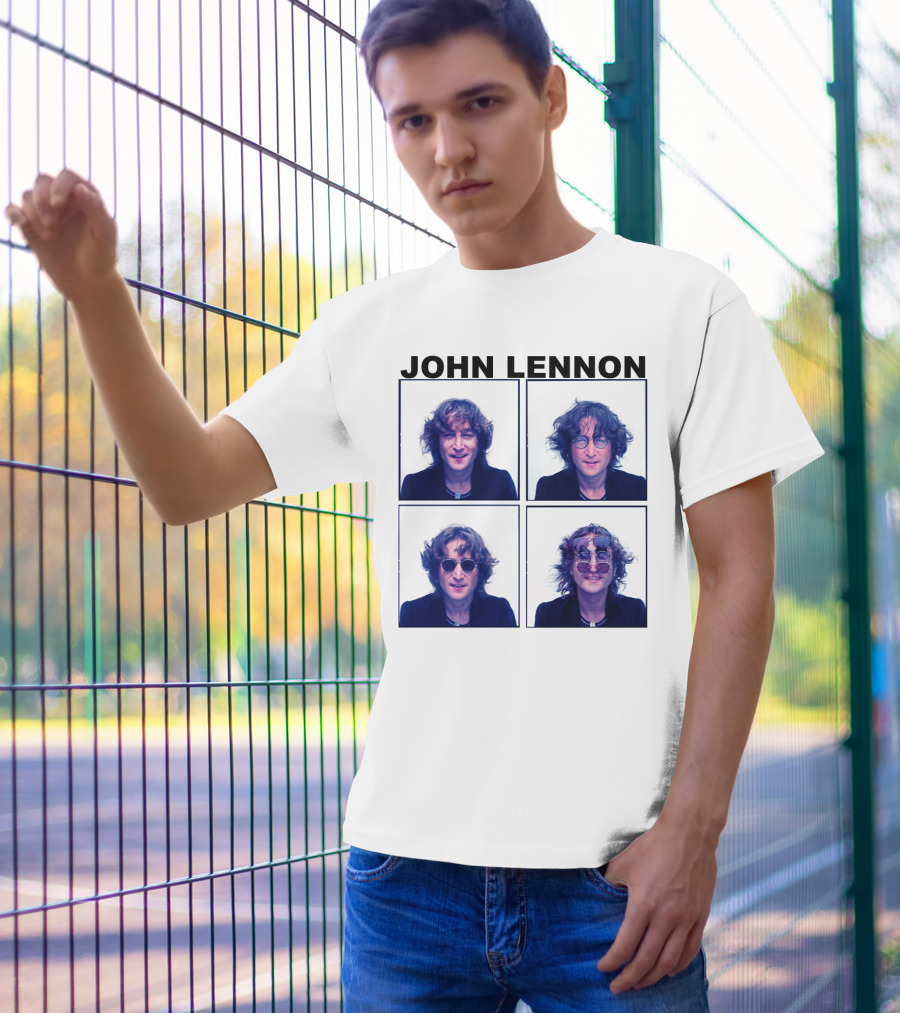 John Lennon Photographic Portrait Series T-Shirt