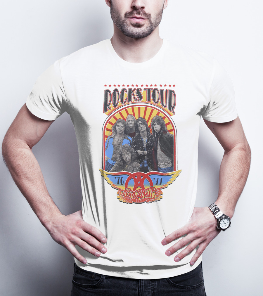 Rocks Tour '76 '77 Aerosmith T-Shirt