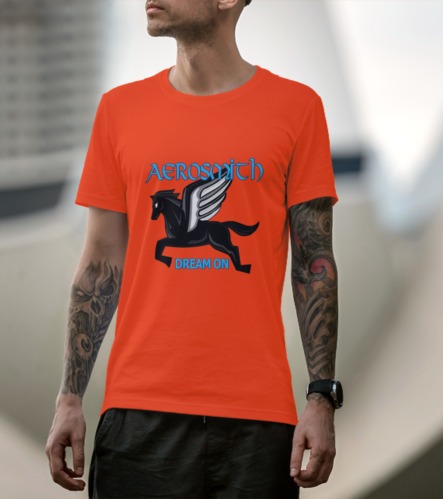 Aerosmith Dream On Pegasus T-Shirt
