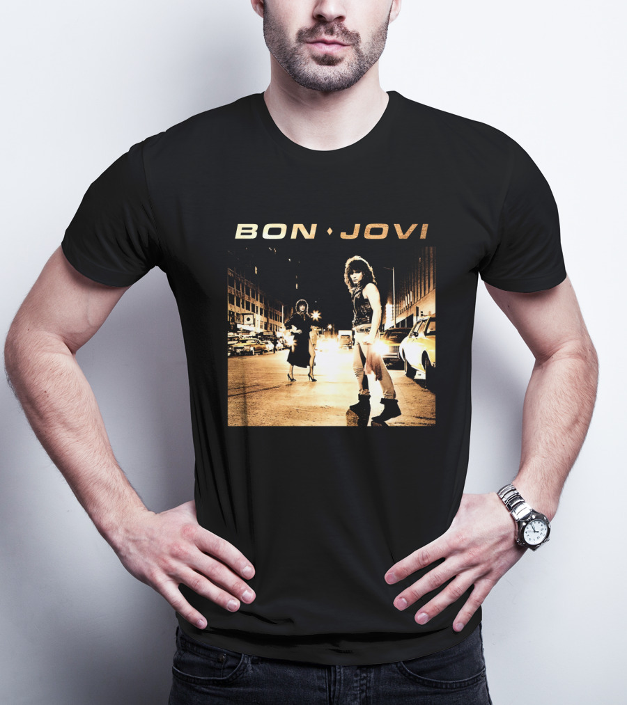 BON JOVI Urban Street Scene T-Shirt