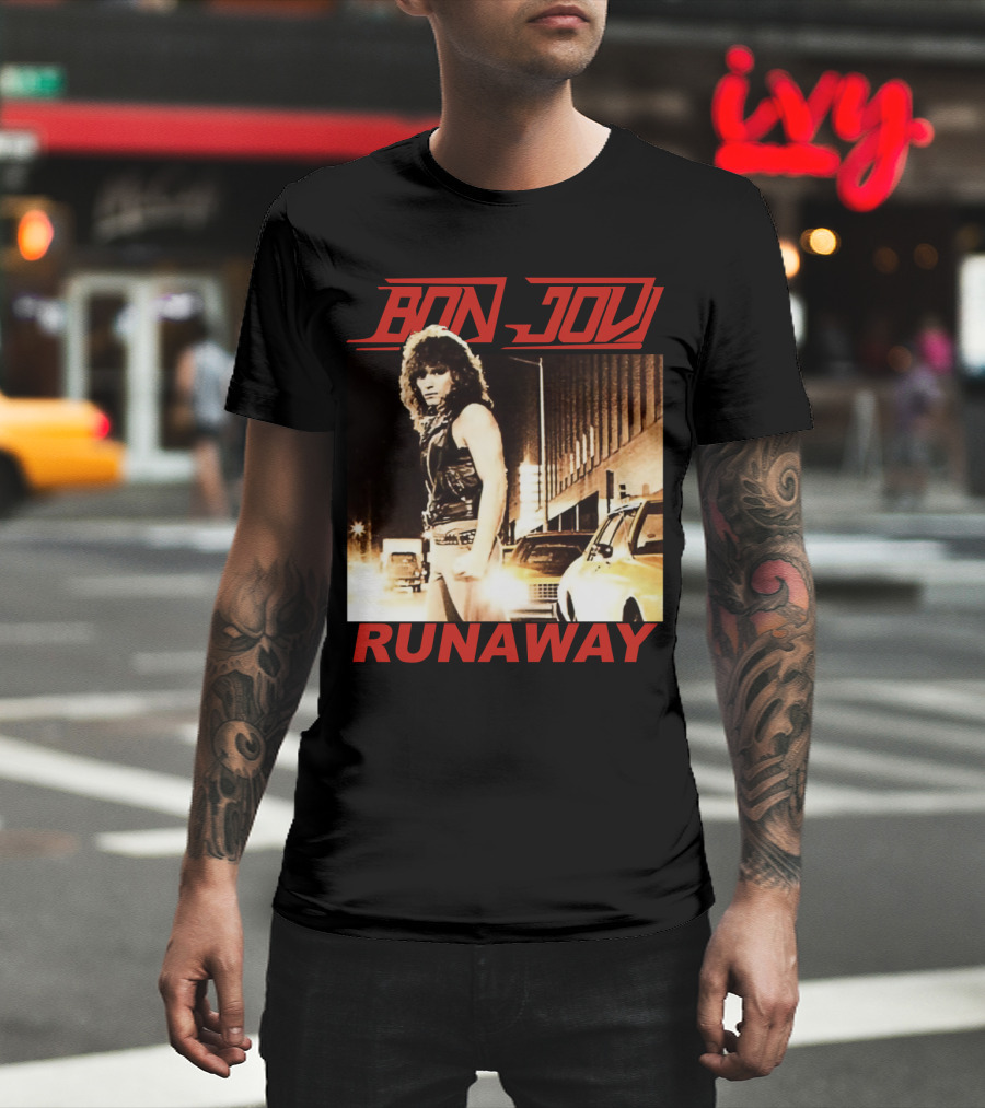 BON JOVI RUNAWAY 12 T-Shirt