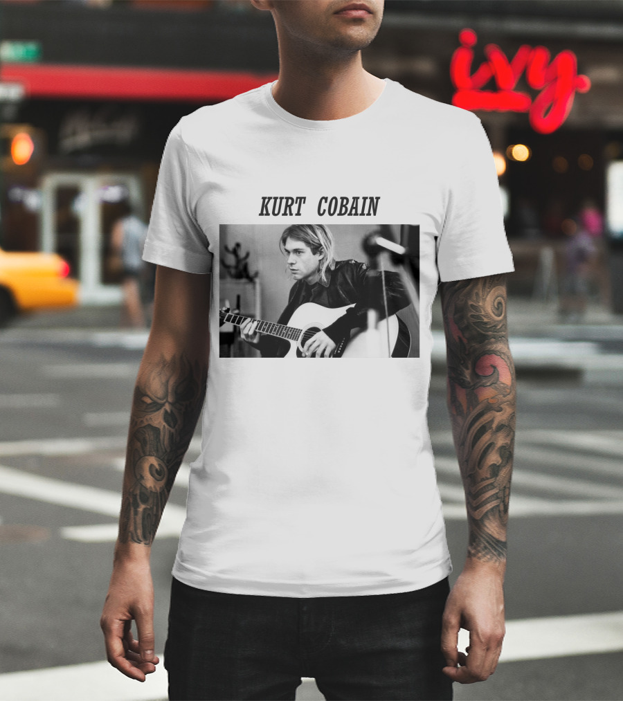 Kurt Cobain Solo Album Montage Of Heck November Release T-Shirt