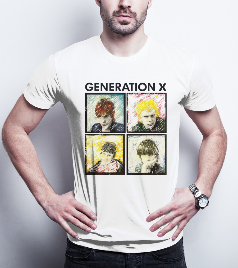 GENERATION X GX 02 Wild Pop Art Style Portraits T-Shirt