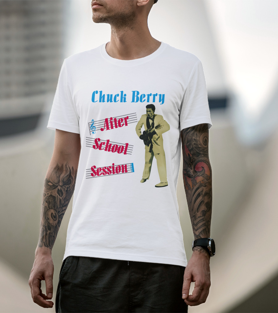 Chuck Berry After School Session Music Legend T-Shirt