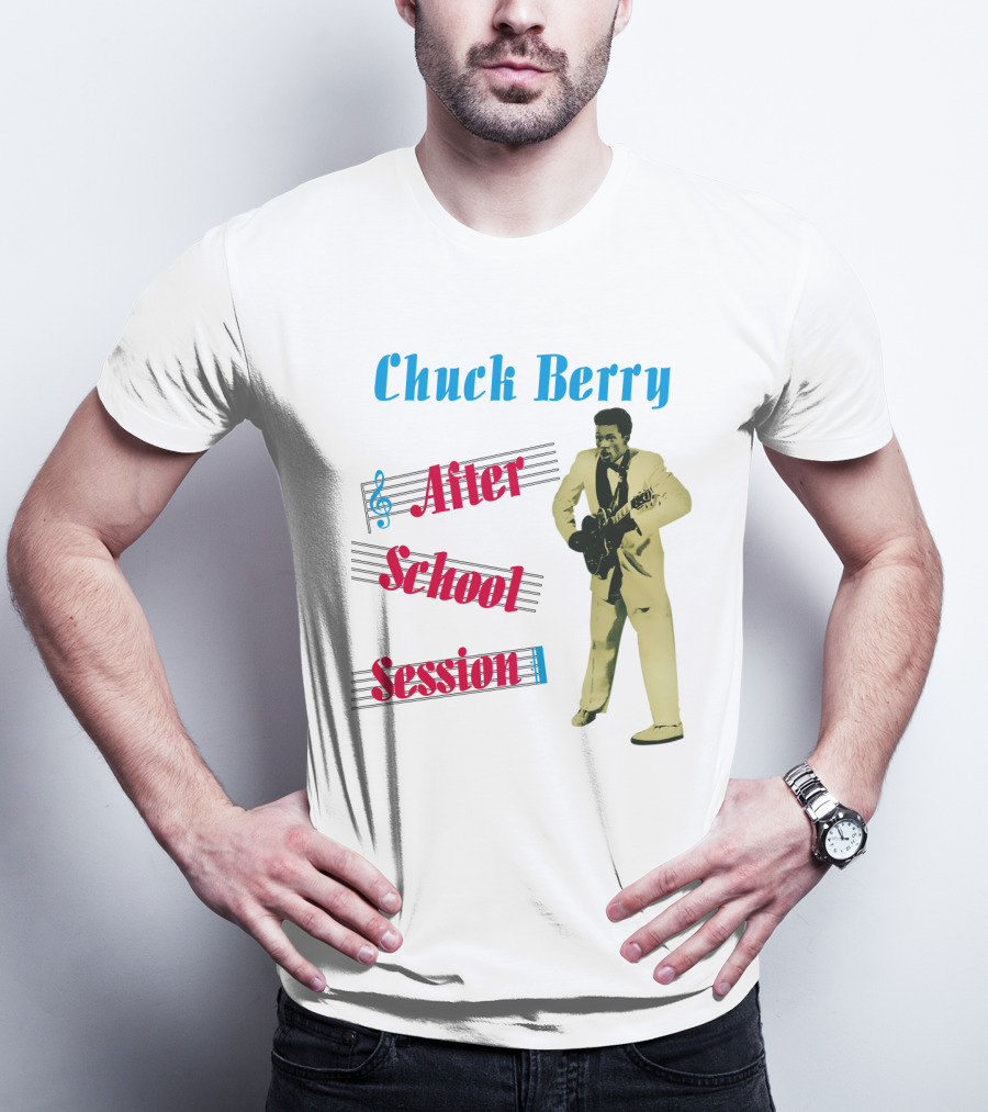 Chuck Berry After School Session Music Legend T-Shirt