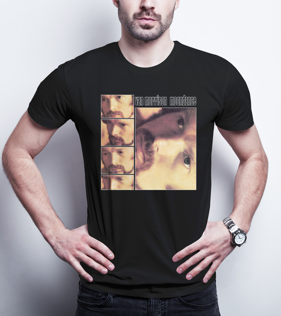 Van Morrison Moondance Album Cover Montage T-Shirt