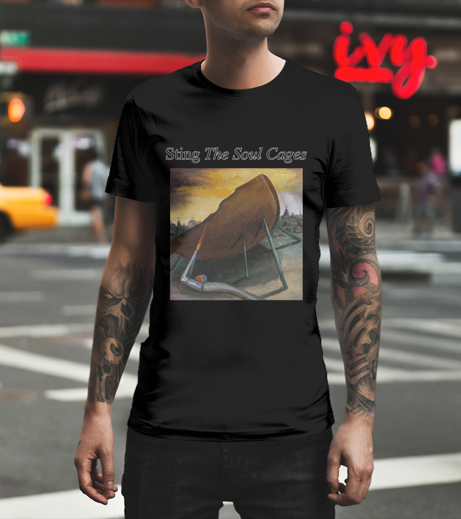 Sting The Soul Cages Album Artwork Painting T-Shirt