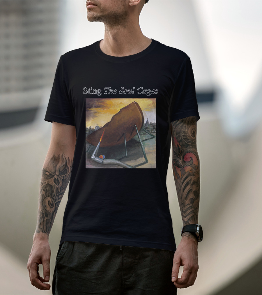 Sting The Soul Cages Album Artwork Painting T-Shirt